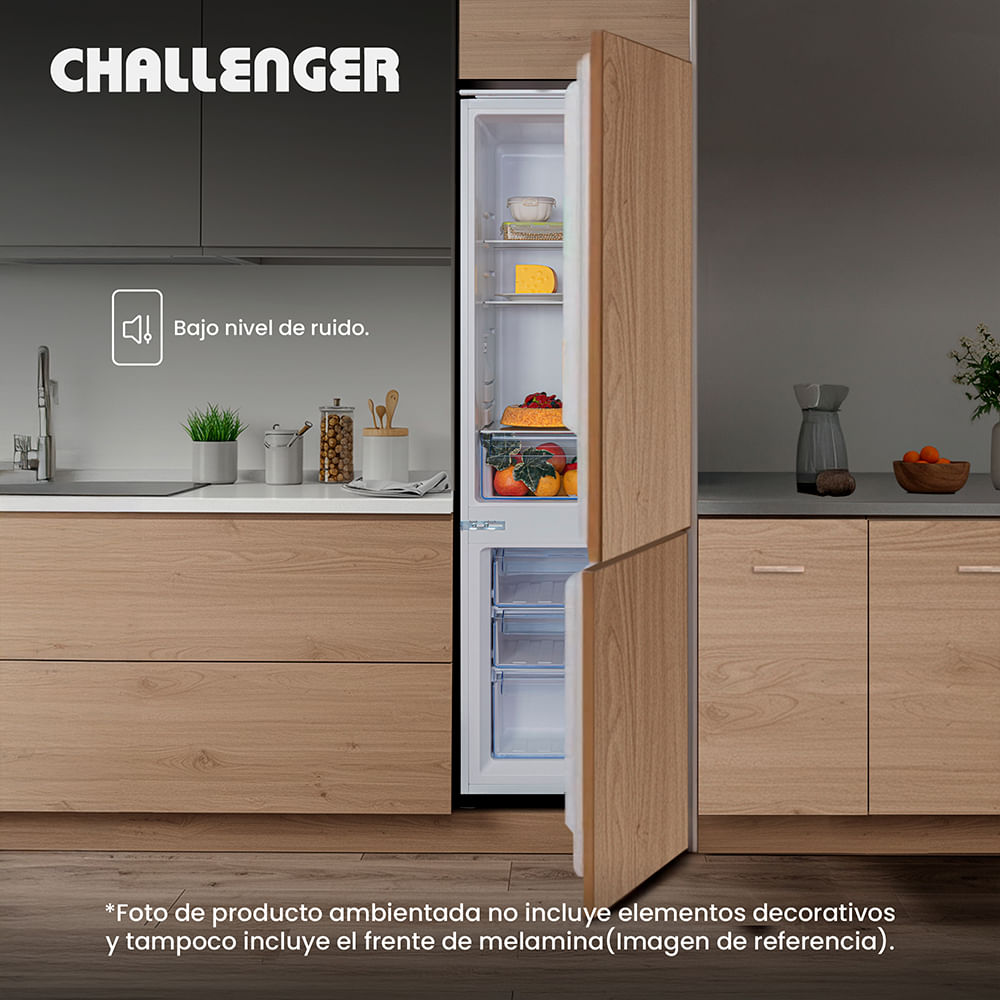 Nevera de Empotrar Panelable - 256 Litros brutos - Challenger